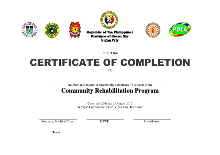 Cbrp Certification Sample-badac