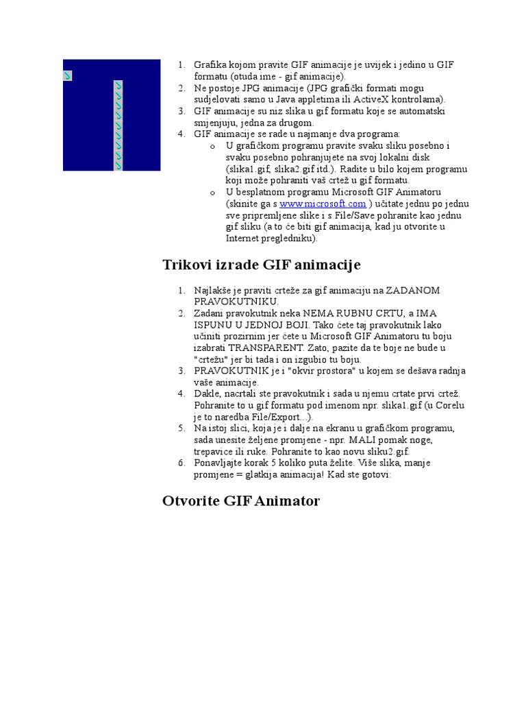 Gif Animacija | PDF