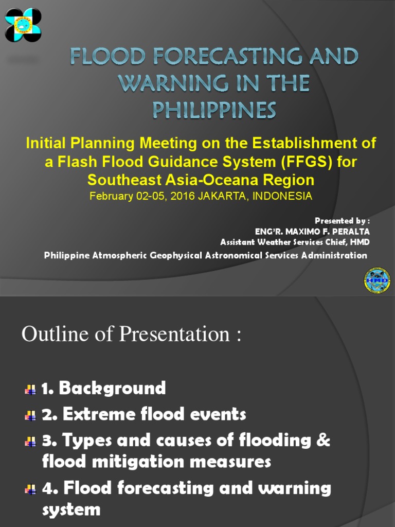 Philippines-Flood Forecasting Warning | PDF | Flood | Rain