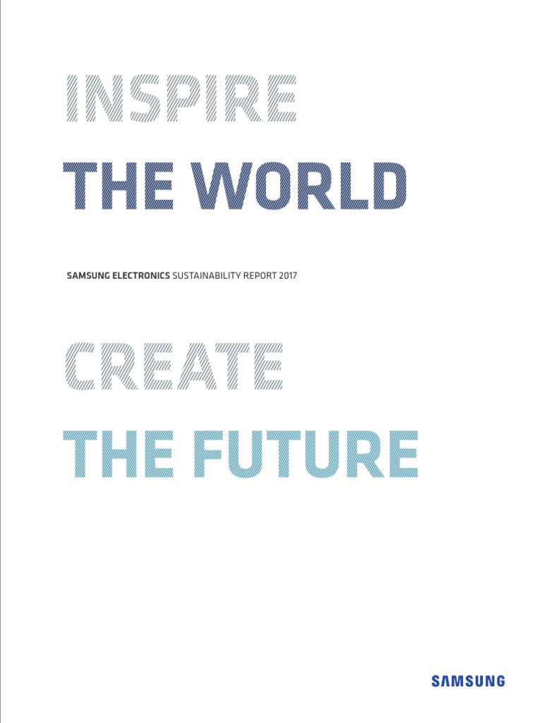 Samsung - Electronics Sustainability Report 2017 | PDF | Solid State ...