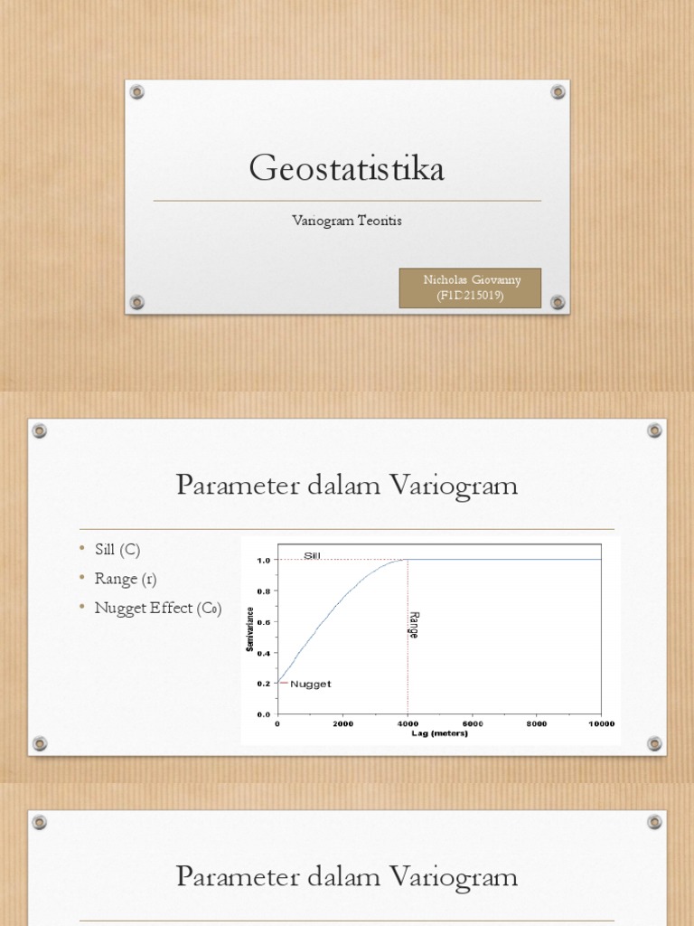 Variogram Teoritis | PDF
