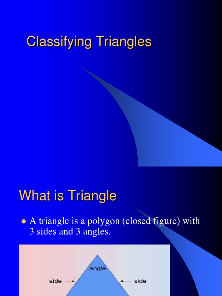 Triangle | PDF