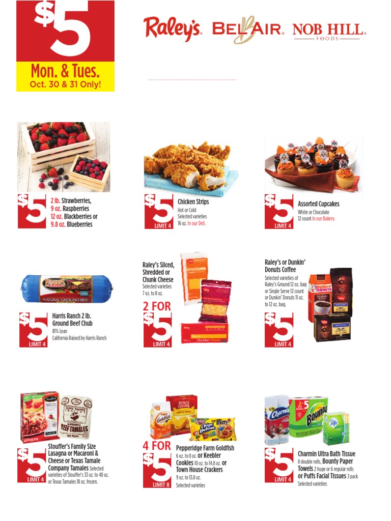 Weekly Grocery Deals and Limits | PDF | Snack Food | Food Industry