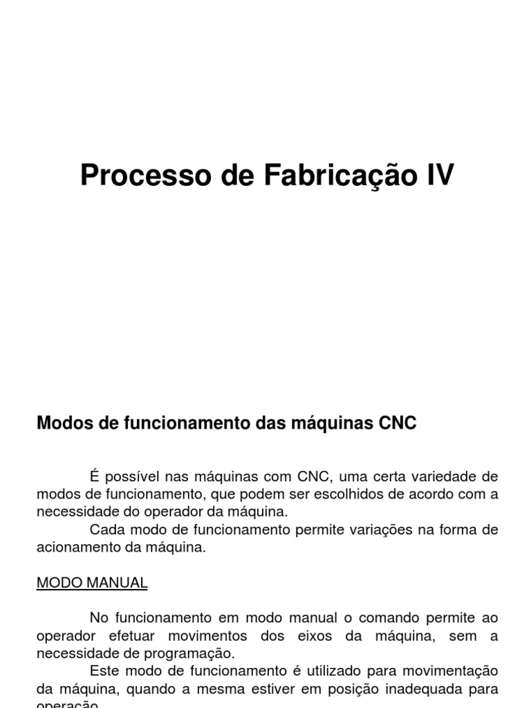 Aula2 - Programação CNC | PDF | Máquinas | Sistema de coordenada cartesiana
