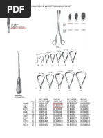 Set List E - Katalog Aesculap