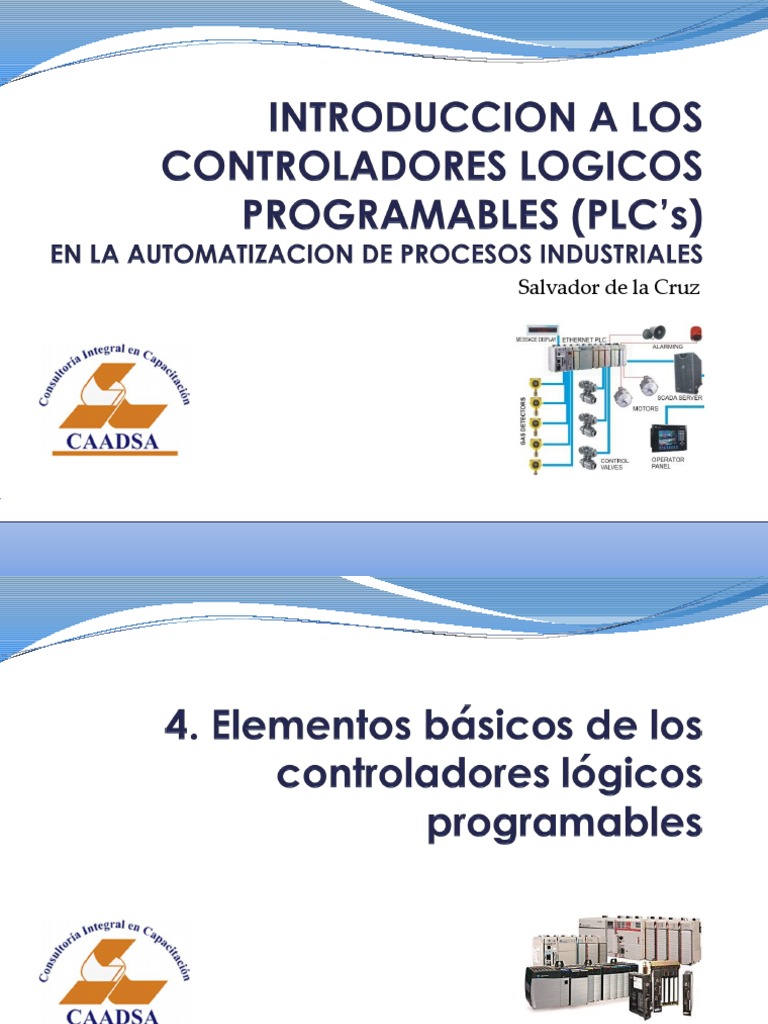 IPLC - 04 Elementos Basicos PLC | PDF | Controlador lógico programable ...