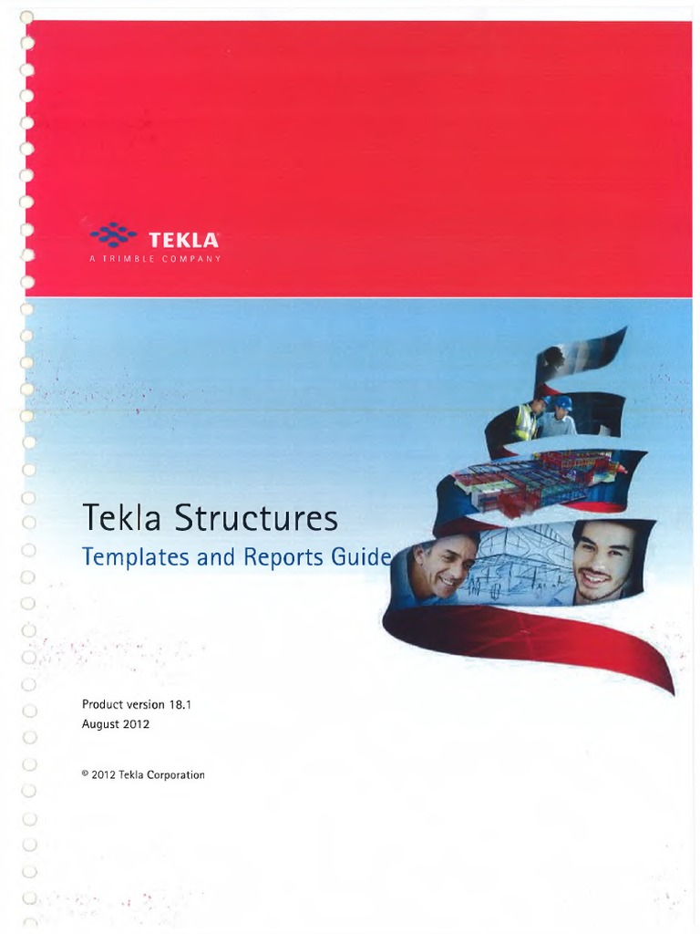 Tekla Structures Templates And Reports Guide Pdf License Trademark