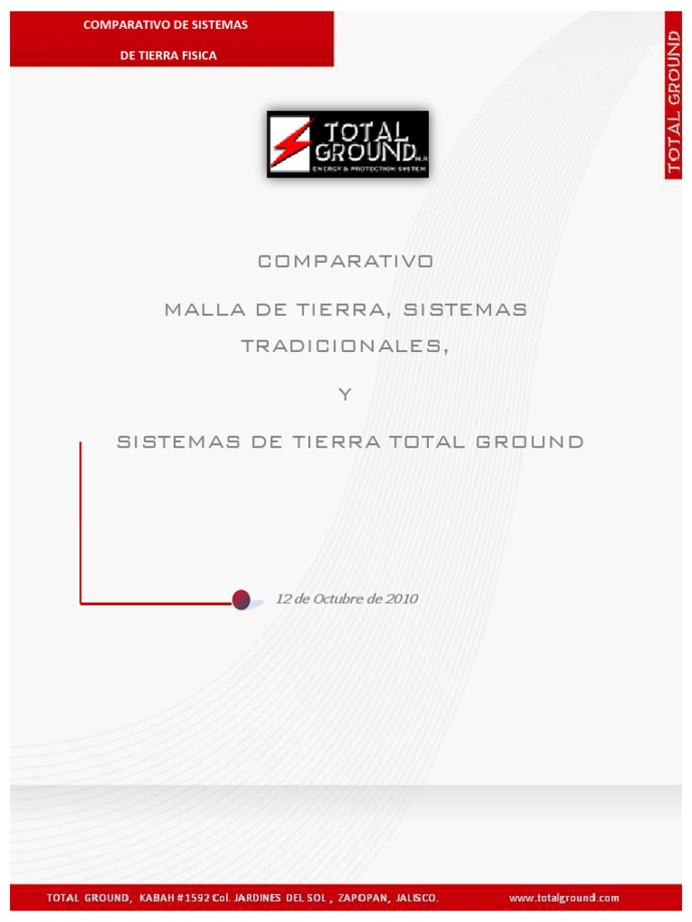Total Ground - Comparativo de Tierra Fisica | PDF | Corrosión ...