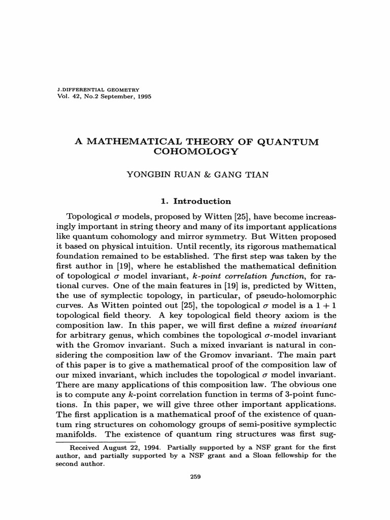 Euclid JDG 1214457234 | Download Free PDF | Curve | Algebraic Geometry