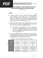 Norma Inv E-142-13 (Ensayo Modificado de Compactación) | PDF | Densidad | Suelo