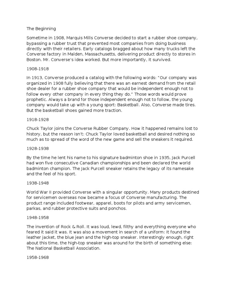 Converse | PDF | Sneakers | Shoe