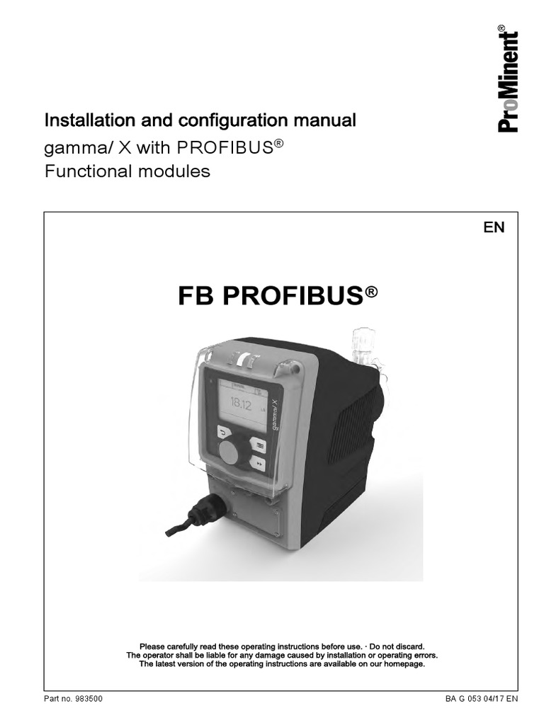 Profibus | PDF | Programmable Logic Controller | Zip (File Format)