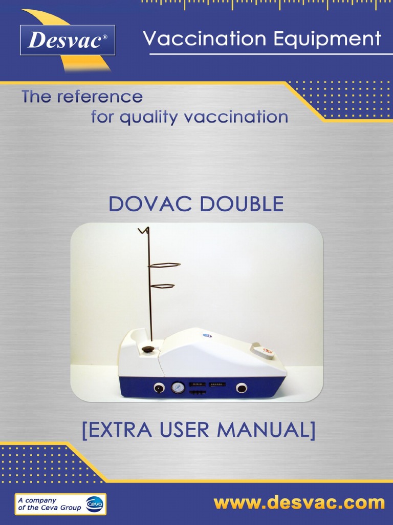 Ceva - Dovac Double Manual English | PDF | Syringe | Injection (Medicine)