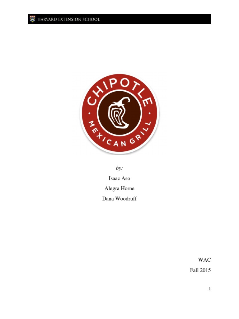Document Chipotle PDF | Download Free PDF | Chipotle Mexican Grill ...