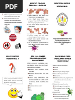 Leaflet Pencegahan Infeksi Nosokomial | PDF
