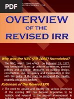 National Building Code - PD 1096 Summary | PDF | Wall | Building Code