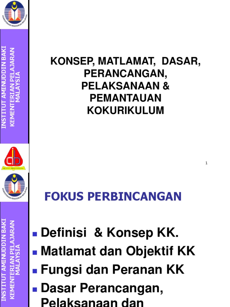 Konsep Kokurikulum | PDF