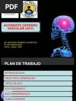 Fisiopatología Del Acv Isquémico | PDF | Carrera | Isquemia