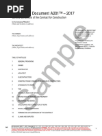 AIA Document B101-2017 (Sample) PDF | PDF | Construction Bidding ...