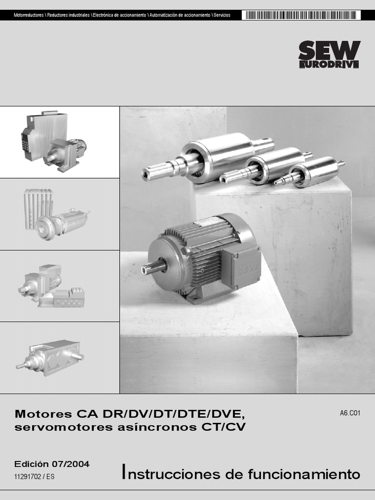Motores Sew | PDF | Tornillo | Resistencia Eléctrica y Conductancia