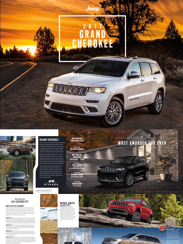 Grand Cherokee | PDF | Wheeled Vehicles | Motor Vehicle