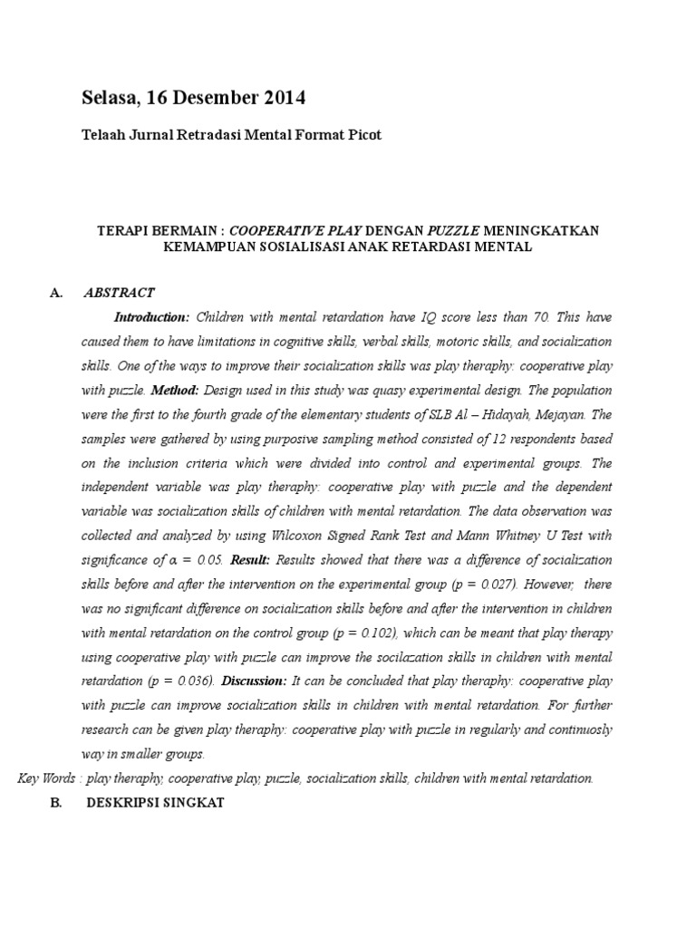 Contoh Analisis Pico 2 | PDF