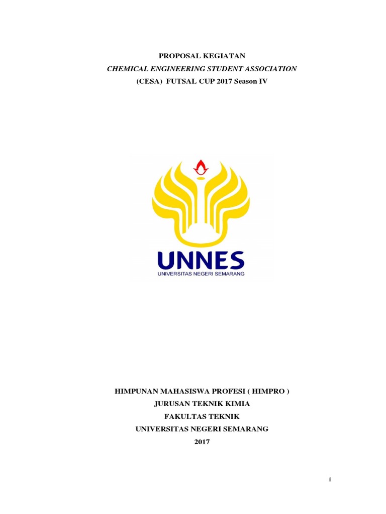 Proposal Kemenpora CESA #4 (Mega) | PDF