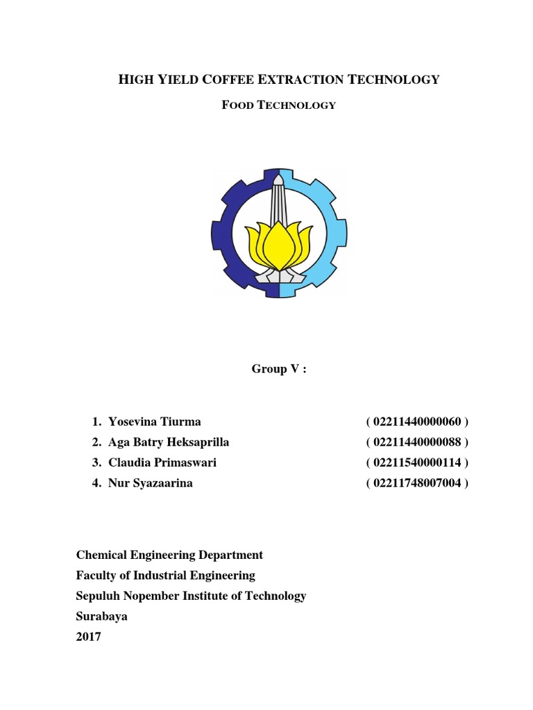 High-Yield Coffee Extraction: Optimizing the Process of Converting ...