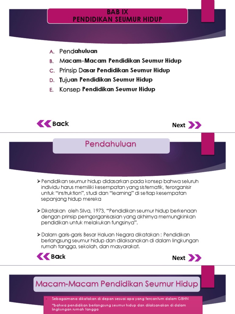 Ilpen Pendidikan Seumur Hidup | PDF