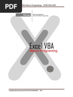 Kode VBA Excel Dasar untuk Pemula | PDF