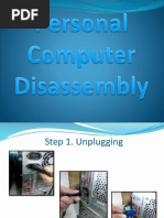 Assembling and Disassembling of A System Unit | PDF | Computers