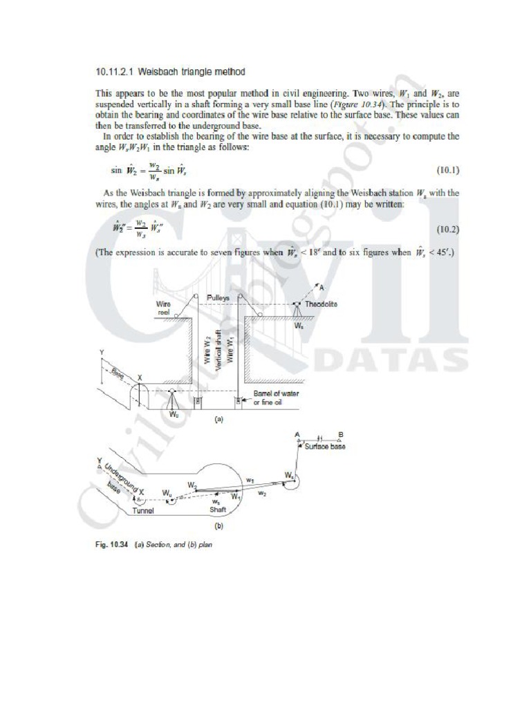 Weisbach Triangle Method Underground Correlation | PDF