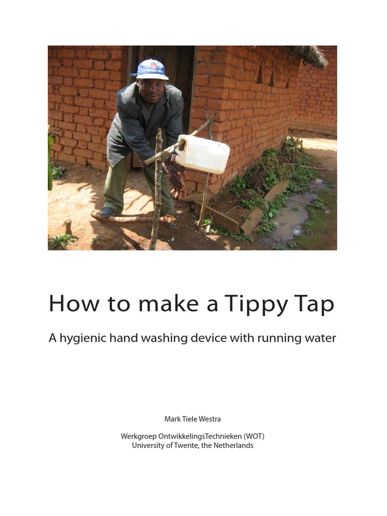 How To Make A Tippy Tap: A Hygienic Hand Washing Device With Running ...