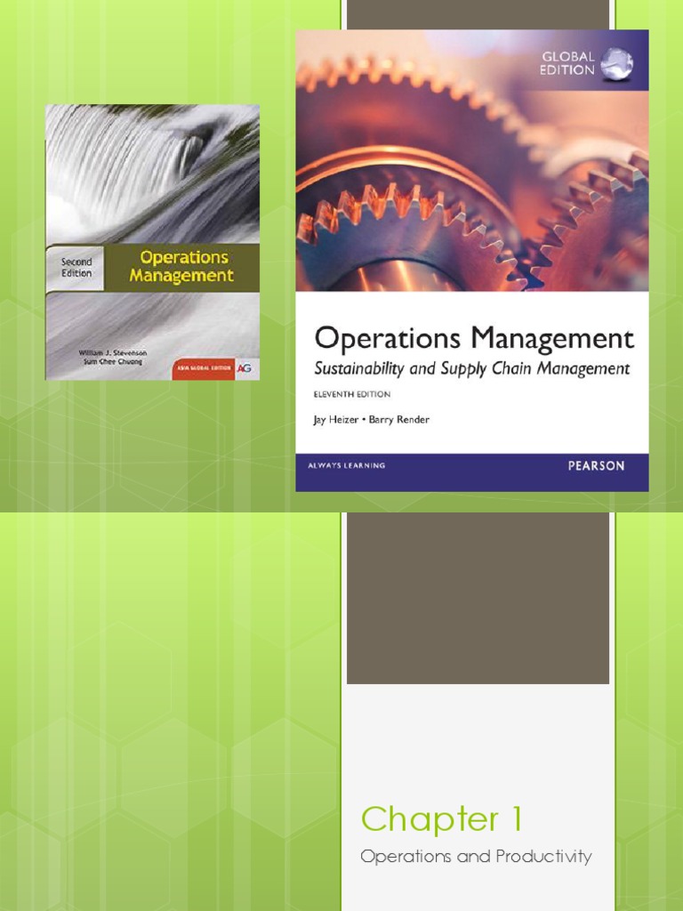 Handout Topic 1 Introduction To Operations Management | PDF ...
