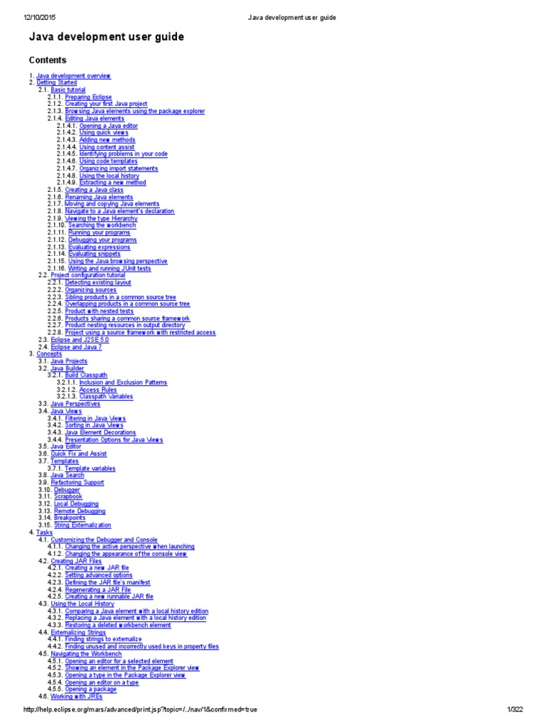 Java Development User Guide | PDF | Java (Programming Language) | Java Virtual Machine