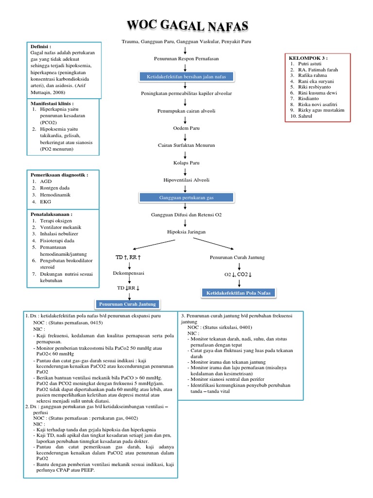 3049 - Woc Gagal Nafas | PDF