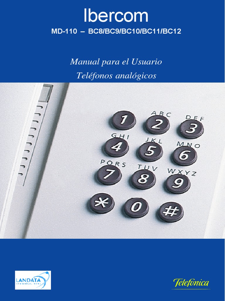 Manual Ibercom | PDF | Mensaje de voz | Teléfono