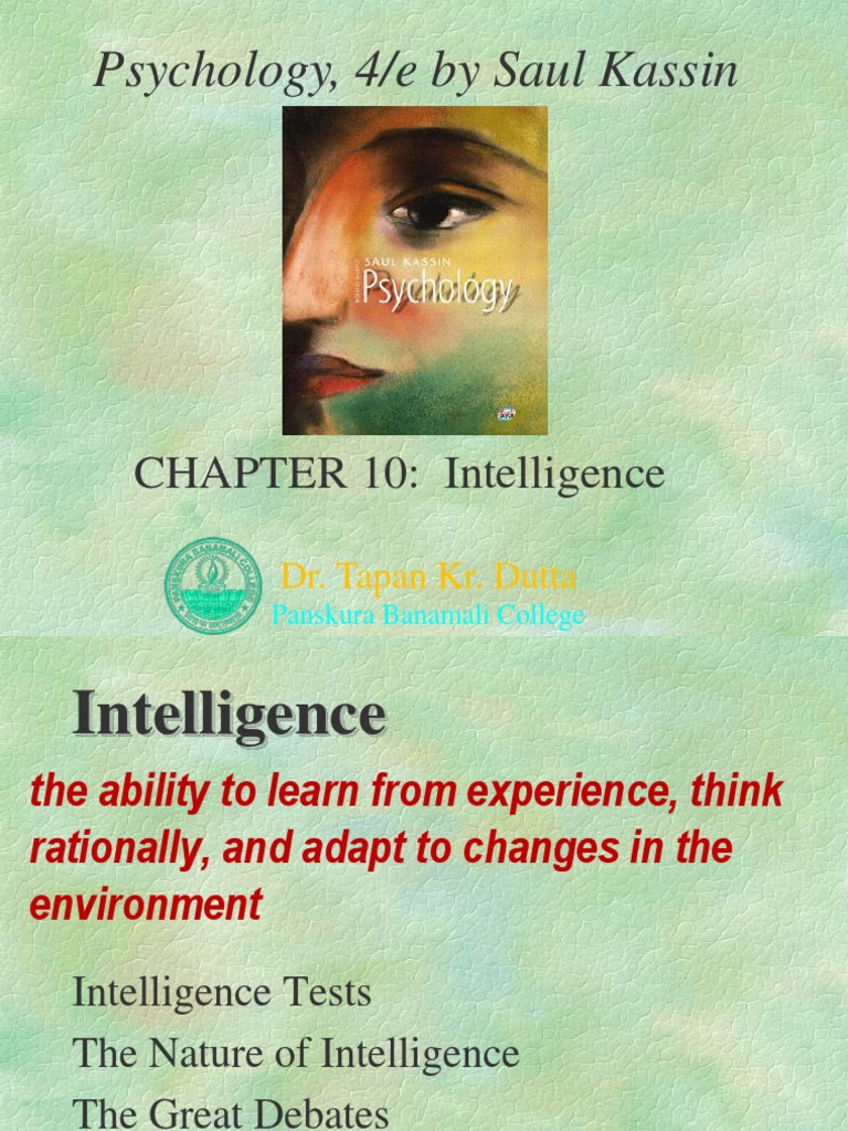 Intelligence Test | PDF | Wechsler Adult Intelligence Scale ...