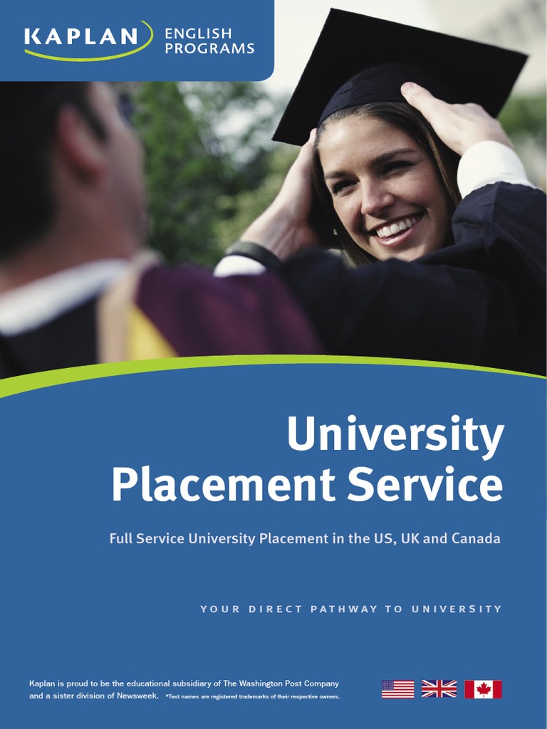Full Service University Placement in The US, UK and Canada | PDF ...