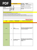 Stocktake Preparation Checklist - In-House Team | PDF