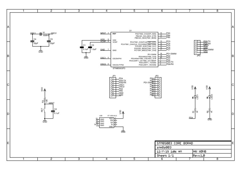 STM 8 S 003 | PDF