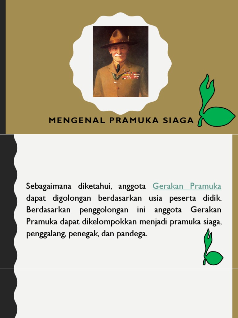 Mengenal Pramuka Siaga | PDF