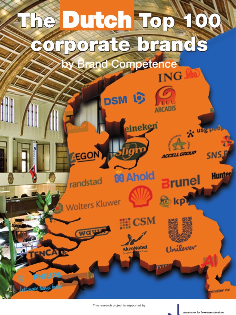 Dutch Top 100 Corporate Brands (August 2010) | PDF | Valuation (Finance ...