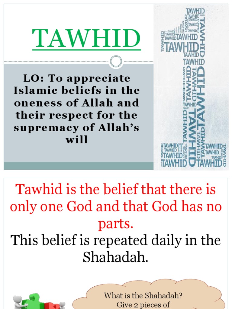 Tawhid Ela | PDF | Tawhid | God In Islam