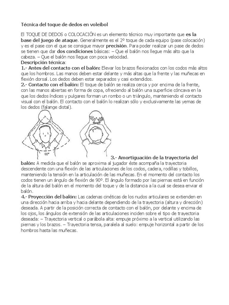 Guía detallada sobre la técnica del toque de dedos y el golpeo de ...