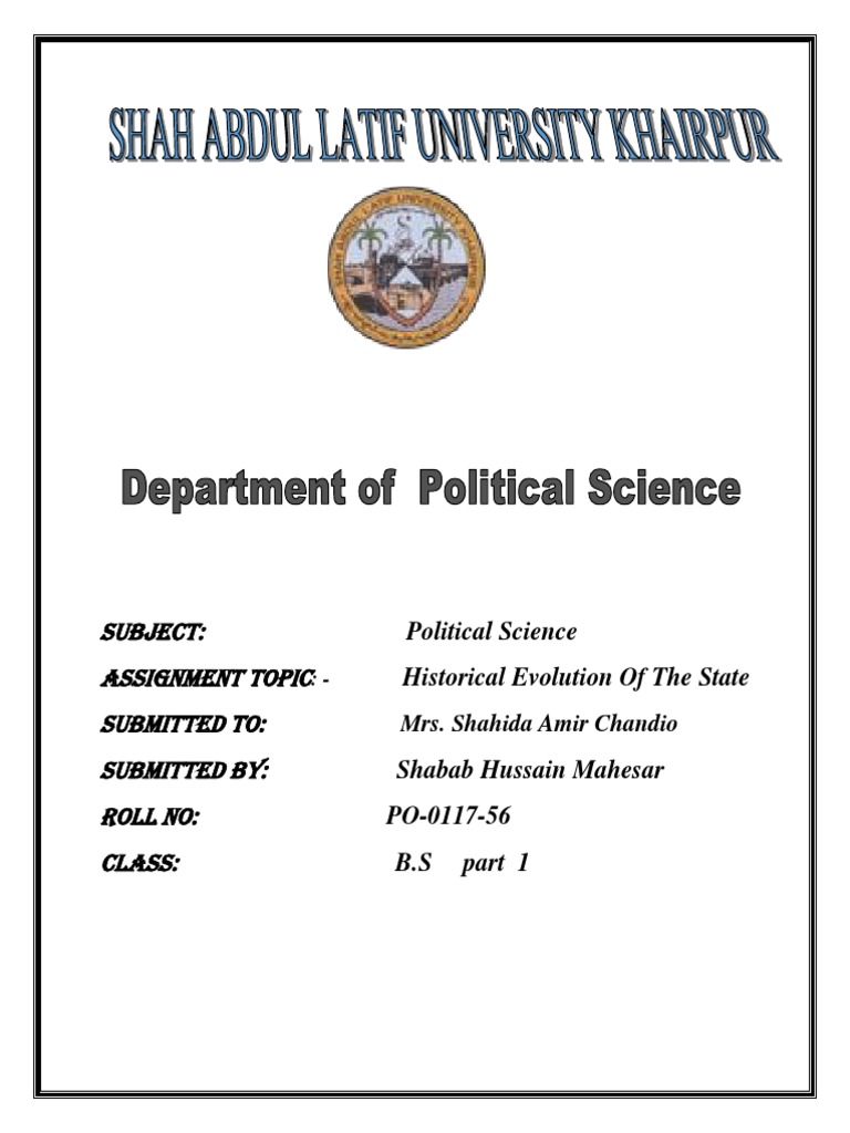 Historical Evolution of the State | PDF | Absolute Monarchy | Ancient ...
