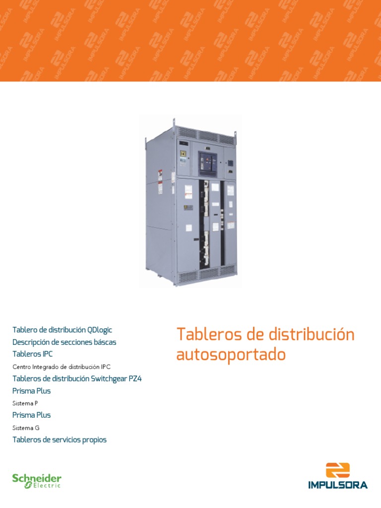 Tableros de Distribución QDlogic Square D | PDF | Transformador | Cableado eléctrico