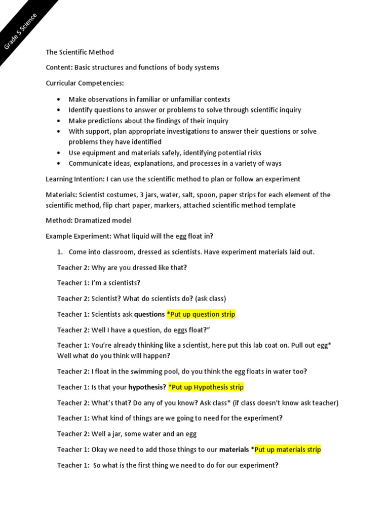 Engaging Students with the Scientific Method | PDF | Scientific Method ...