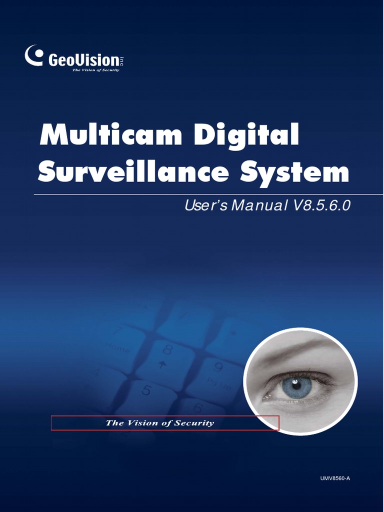 Multicam Digital Surveillance System: User's Manual V8.5.6.0 | PDF ...