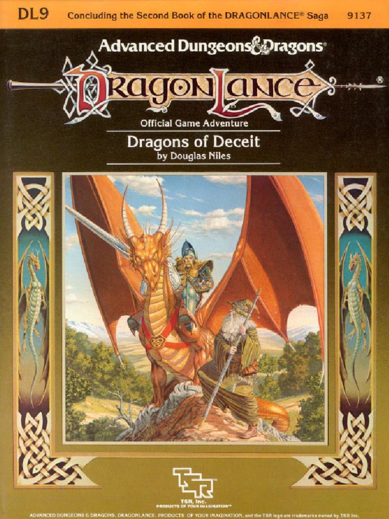 DL9 - Dragons of Deceit | PDF | Dragonlance | Wizards Of The Coast Games